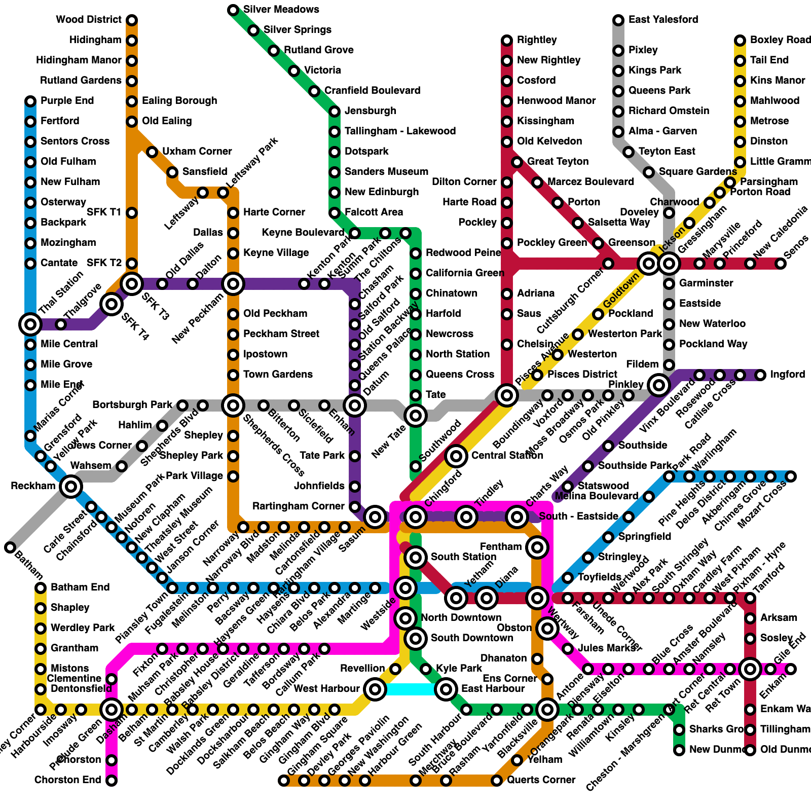 Metro Map Maker