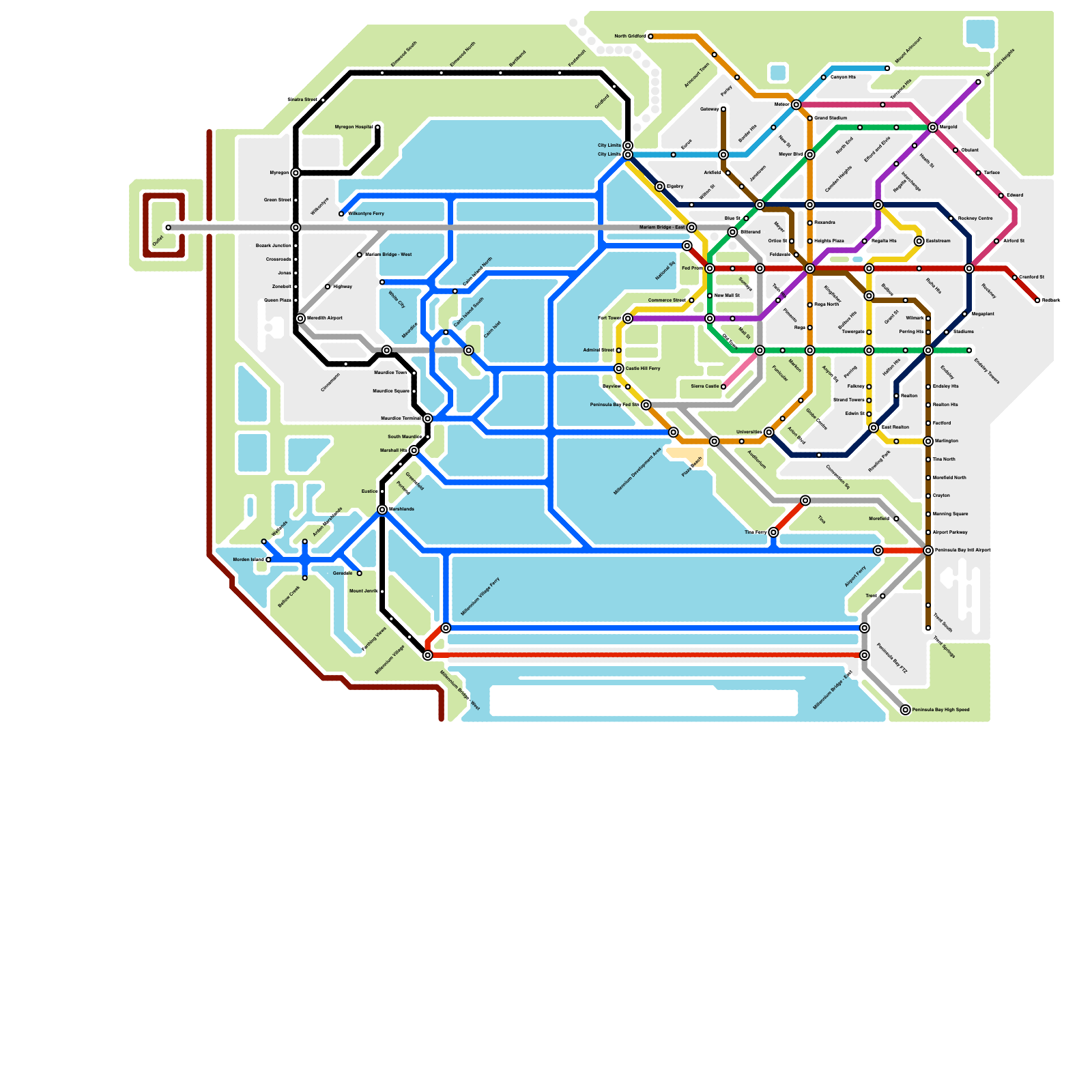 Metro Map Maker