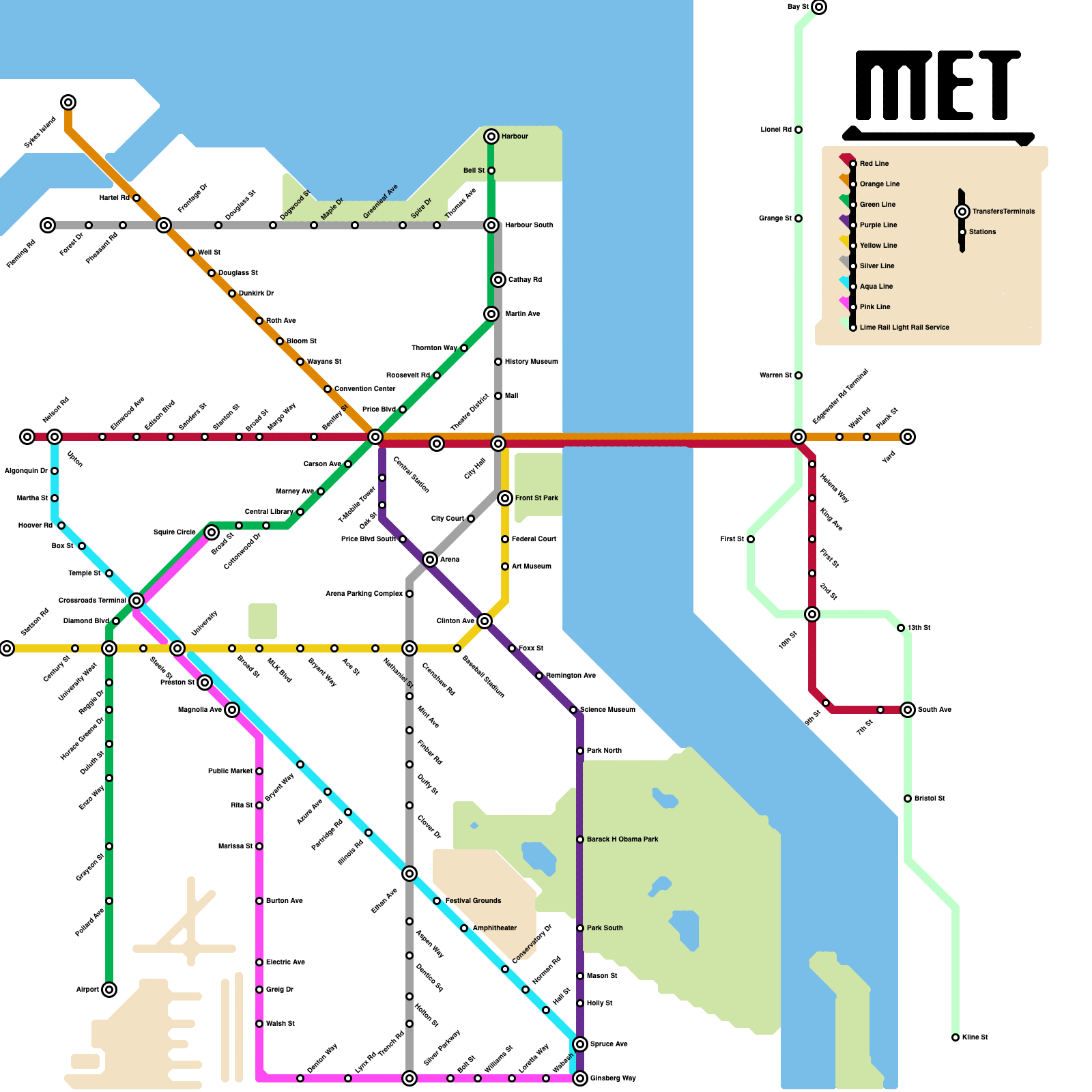 Metro Map Maker