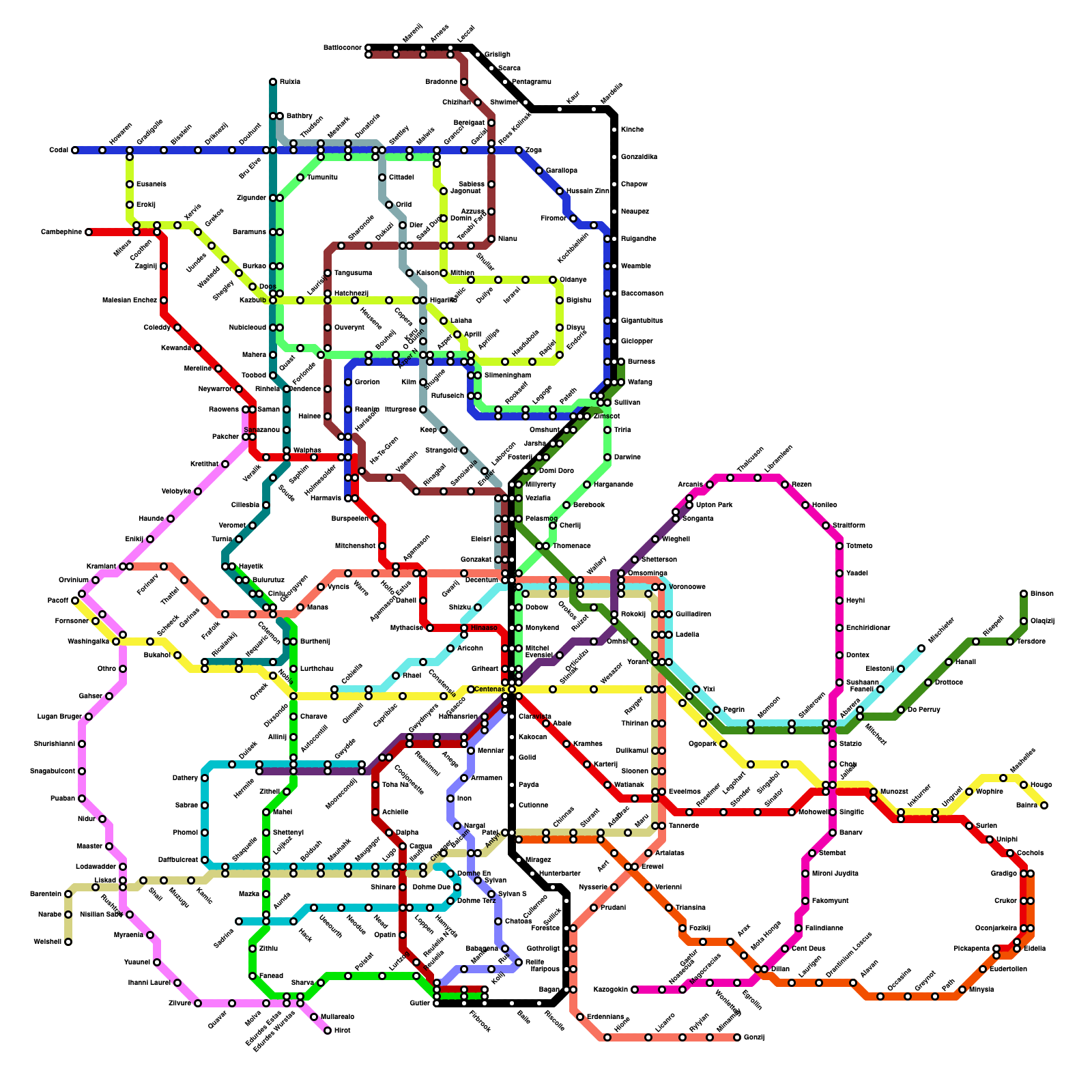 Metro Map Maker