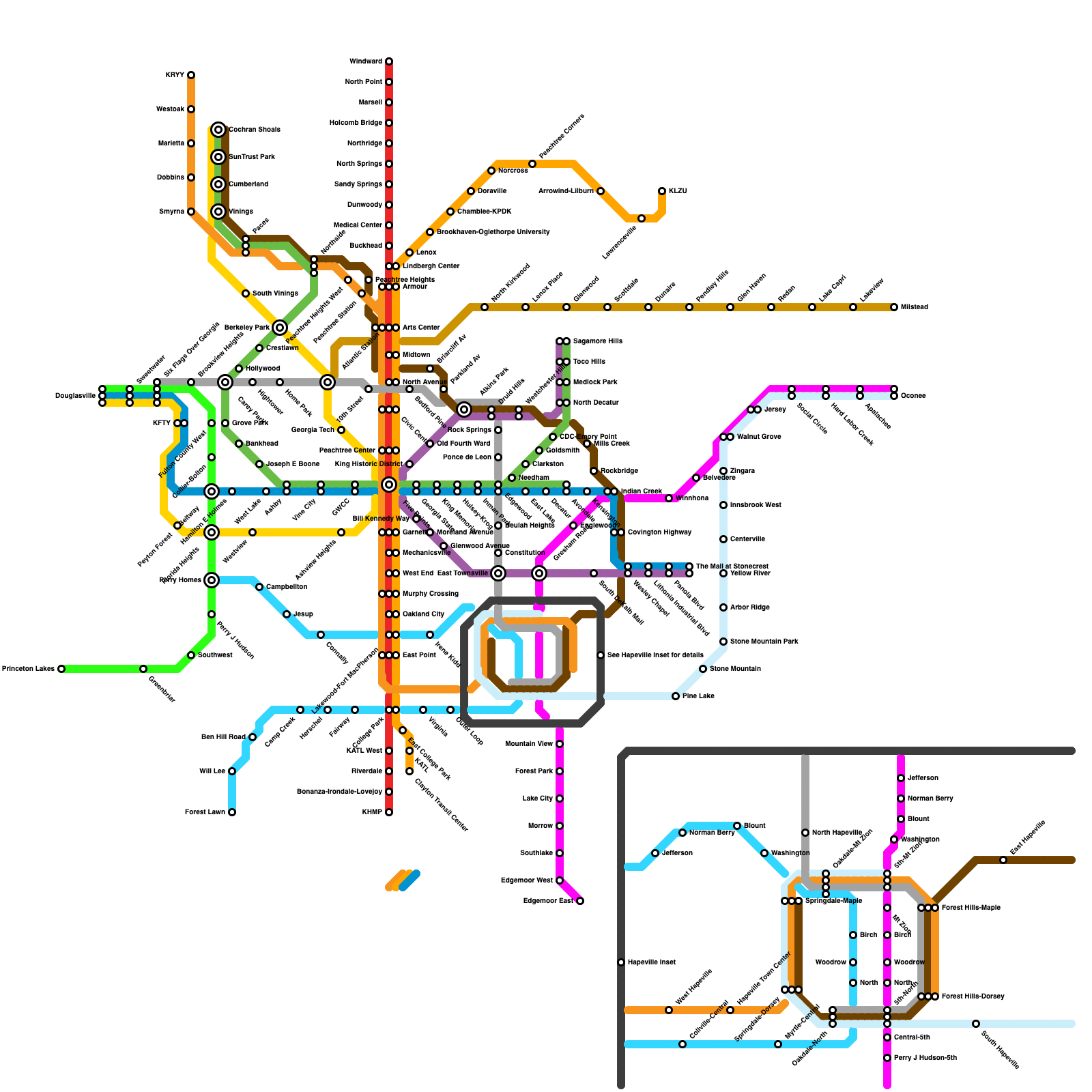 Metro Map Maker