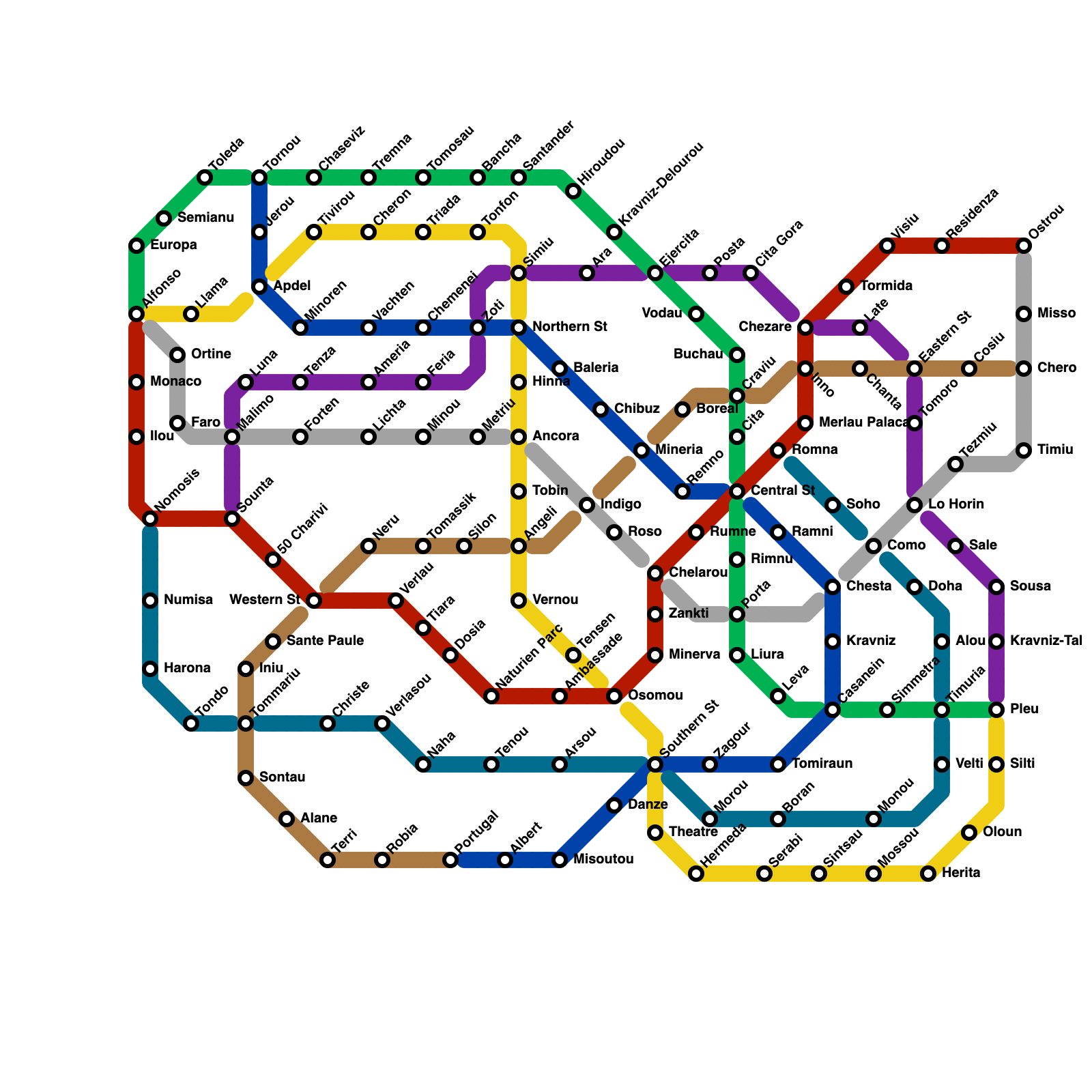 Metro Map Maker