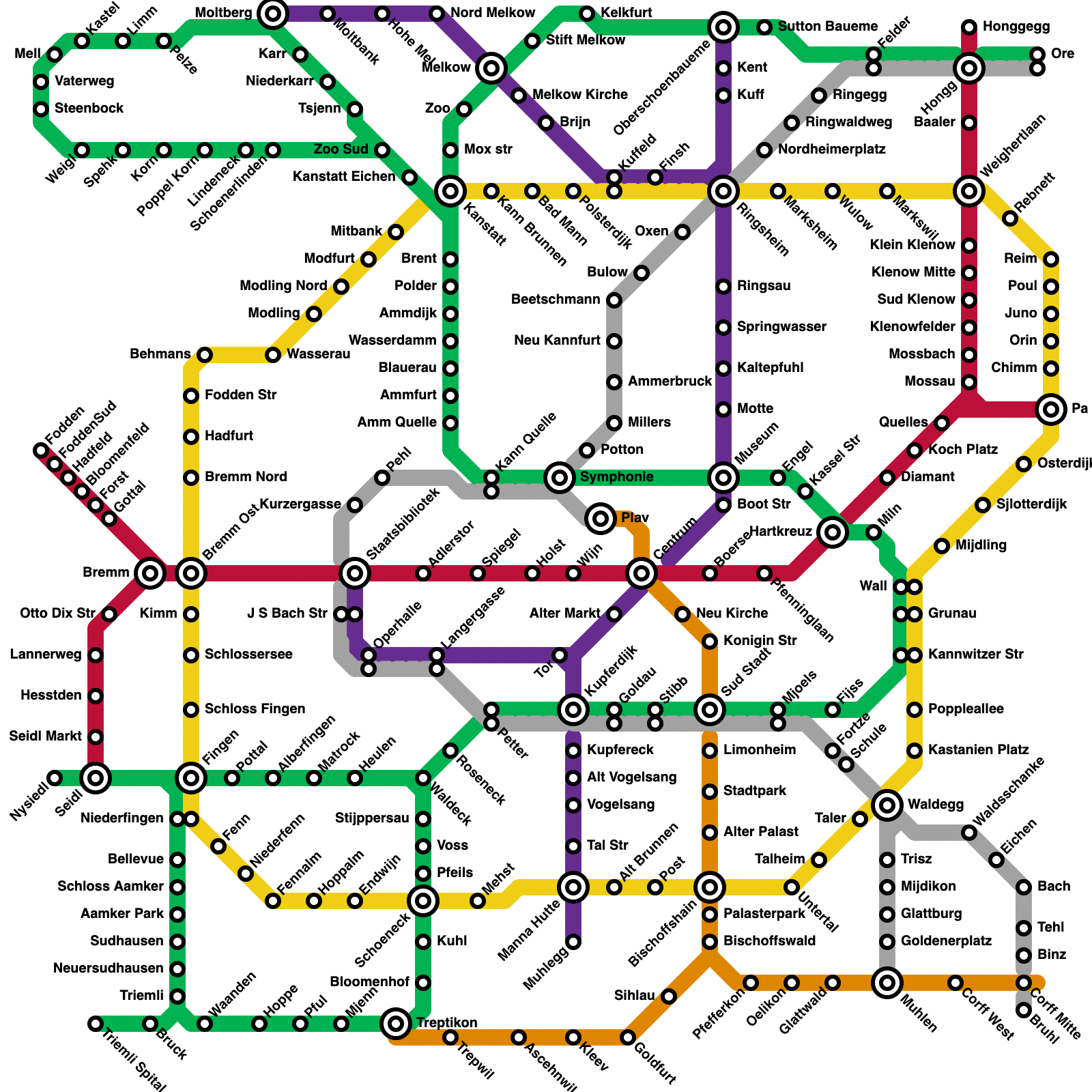 Metro Map Maker