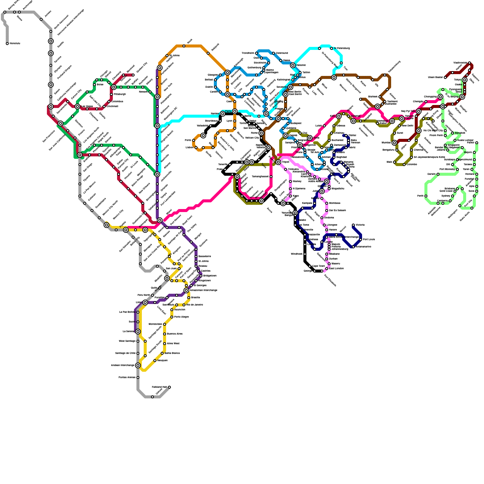Metro Map Maker