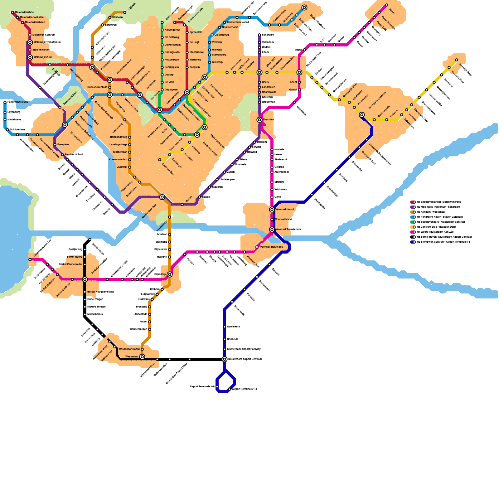 Metro Map Maker