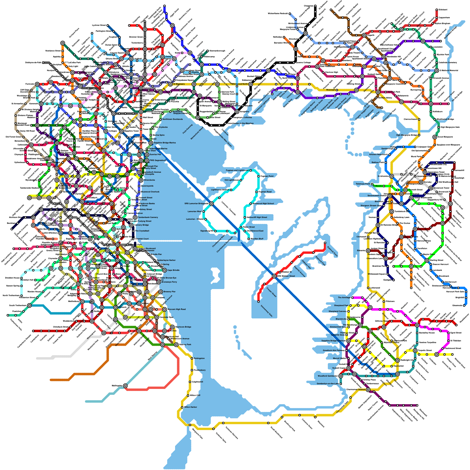 Metro Map Maker