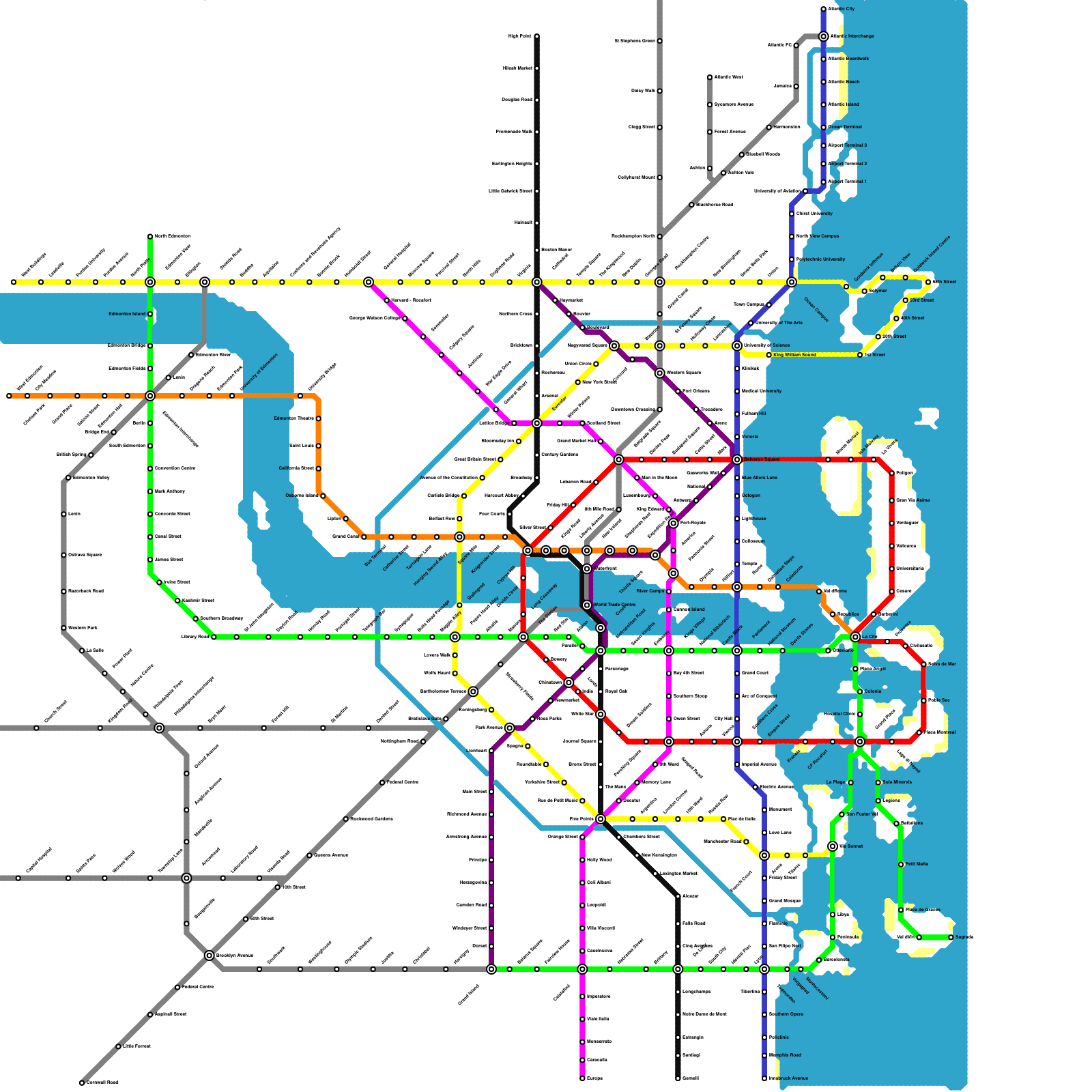 Metro Map Maker