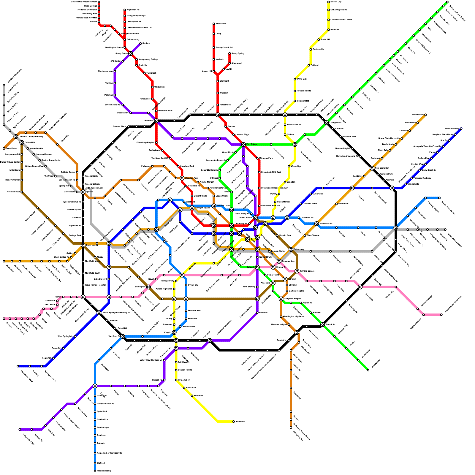 Metro Map Maker