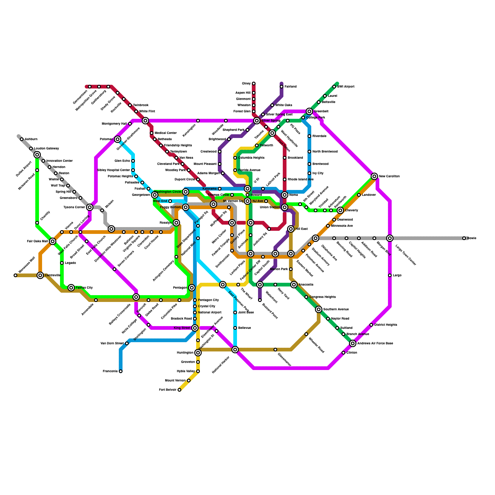 Metro Map Maker