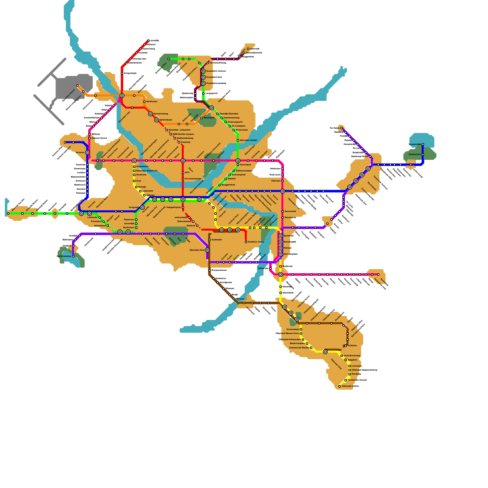 Metro Map Maker