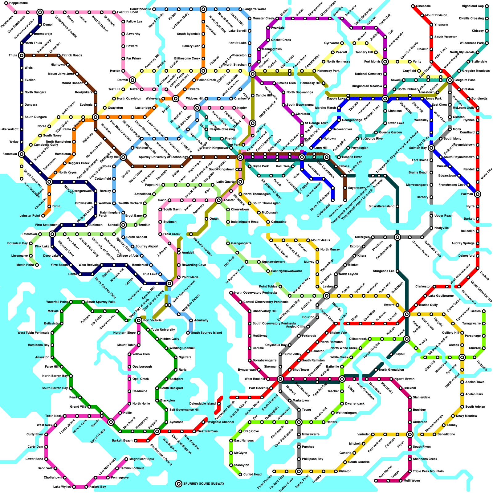 Metro Map Maker