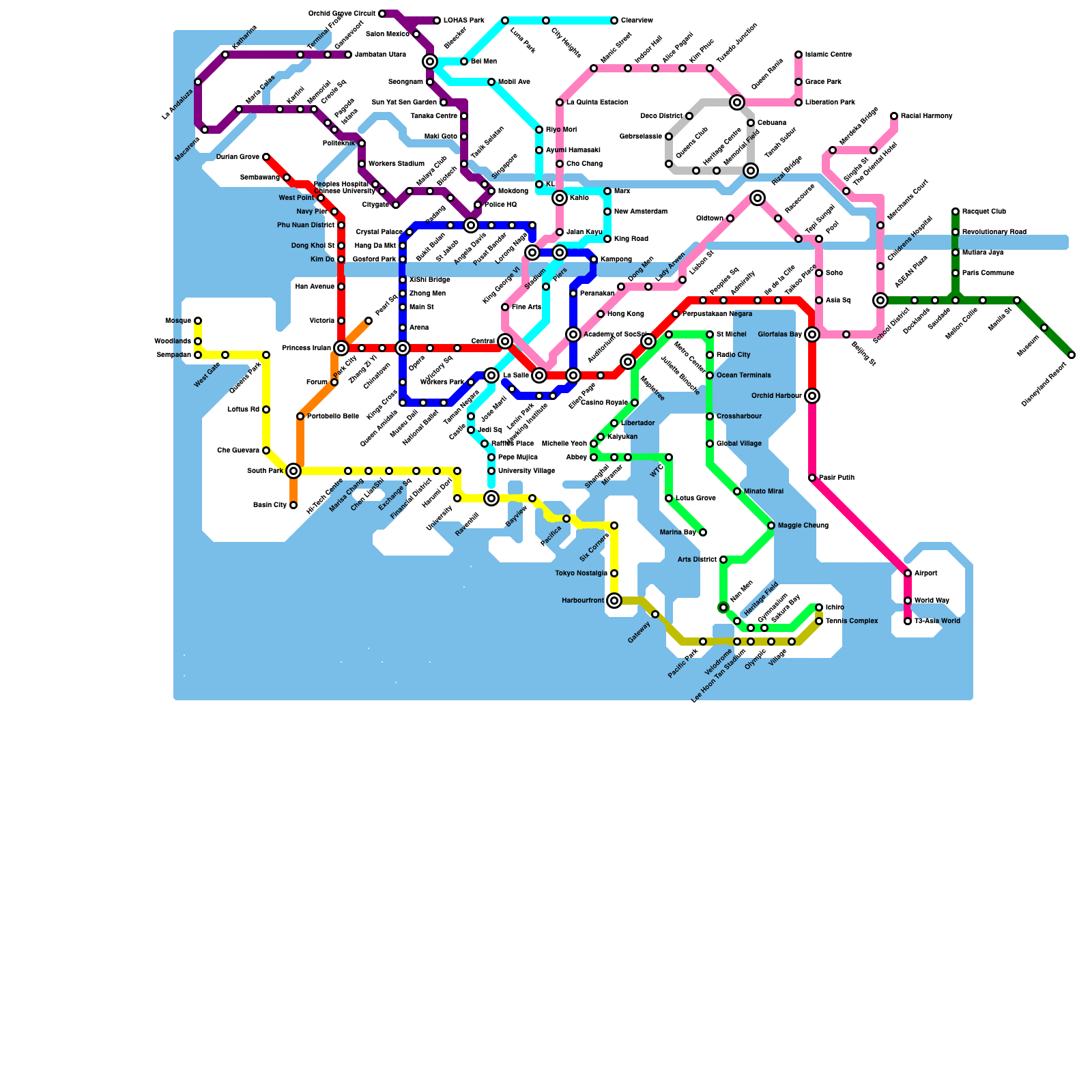 Metro Map Maker