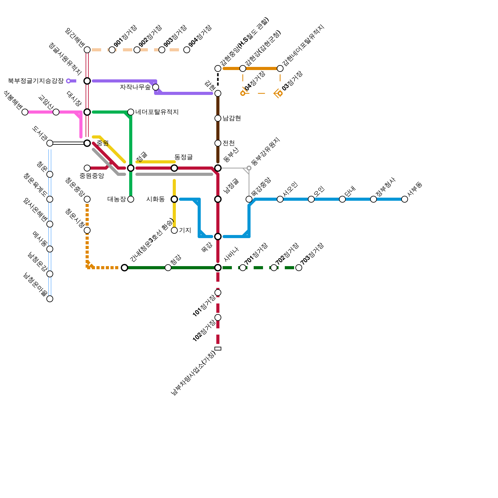 Maps by Day - Metro Map Maker